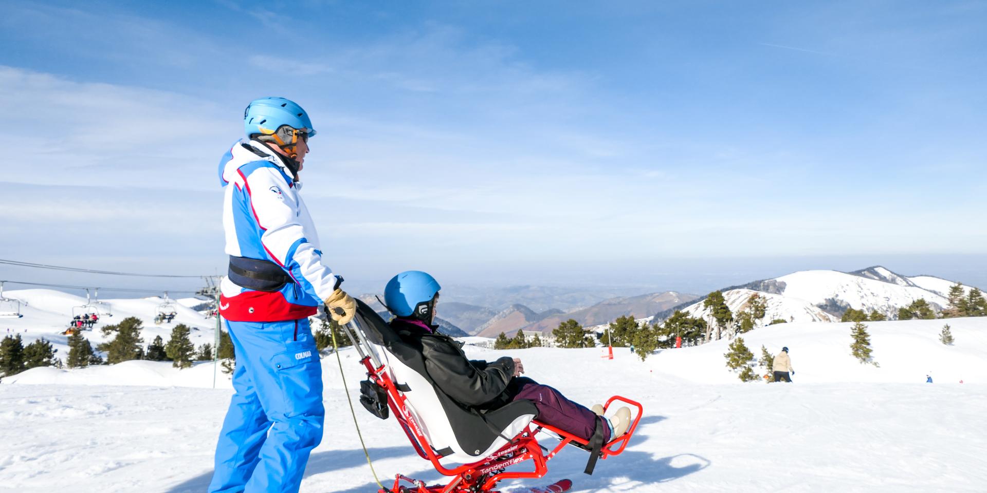 Handi-ski | La Pierre Saint-Martin, Site officiel, station de ski et de ...